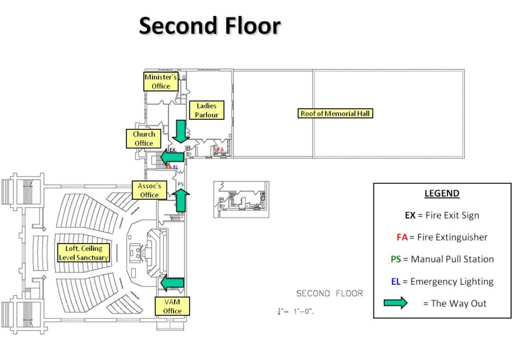 Church Floor Plans – Parkdale United Church